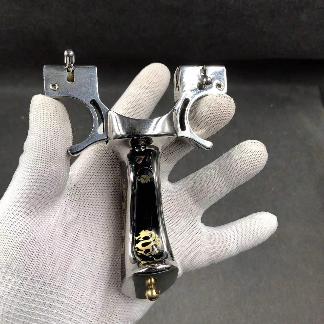 Long Range High Quality Stainless Steel Slingshot Aiming High Precision ...