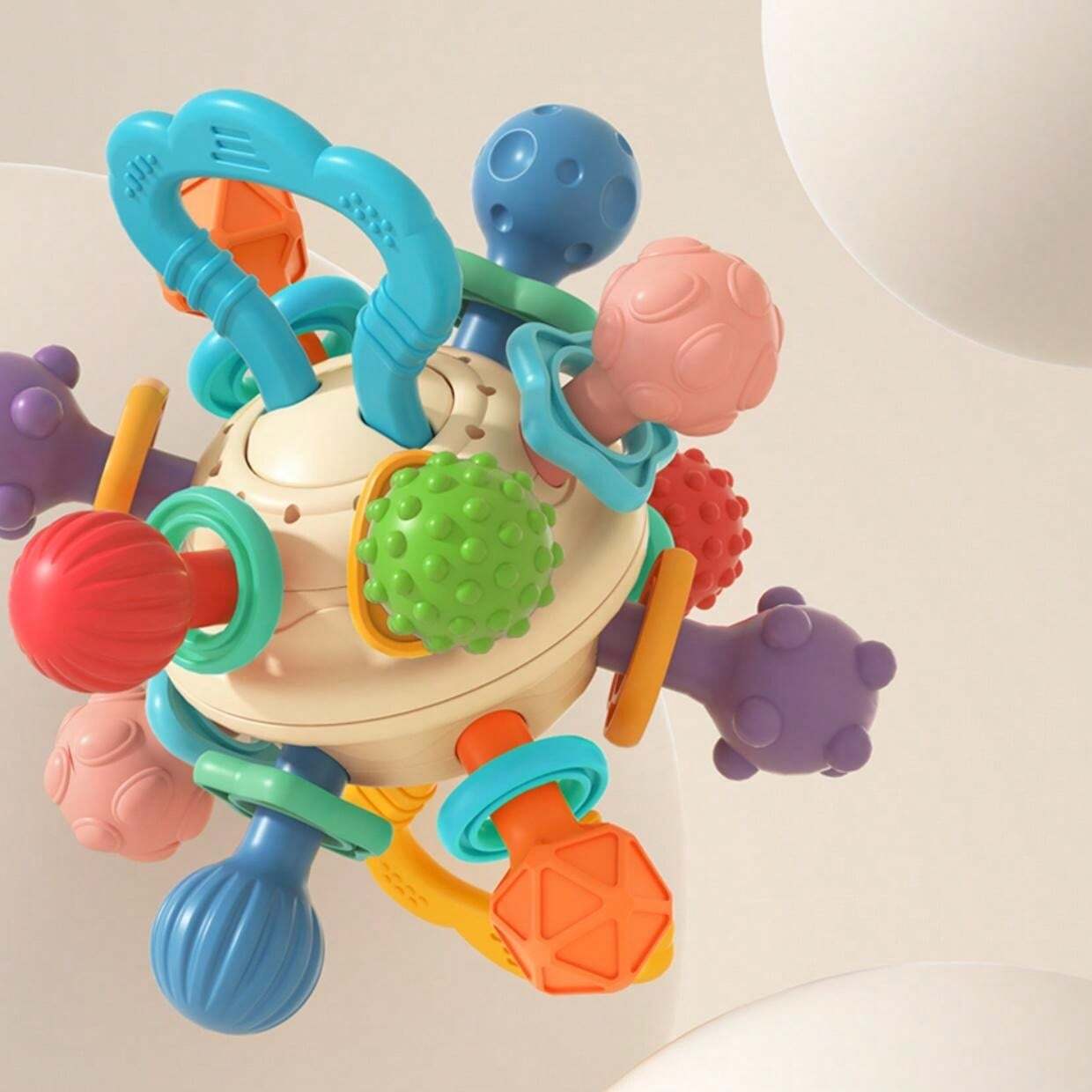 1 Pack Baby Early Sensory Training Ball 0-1 Year Old Baby Teething Ball ...