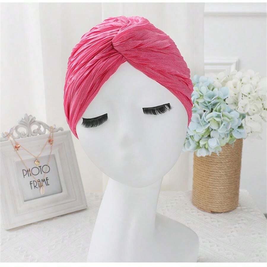 Women's Non-Waterproof Fabric Swim Cap, Fashionable & Stylish Design ...