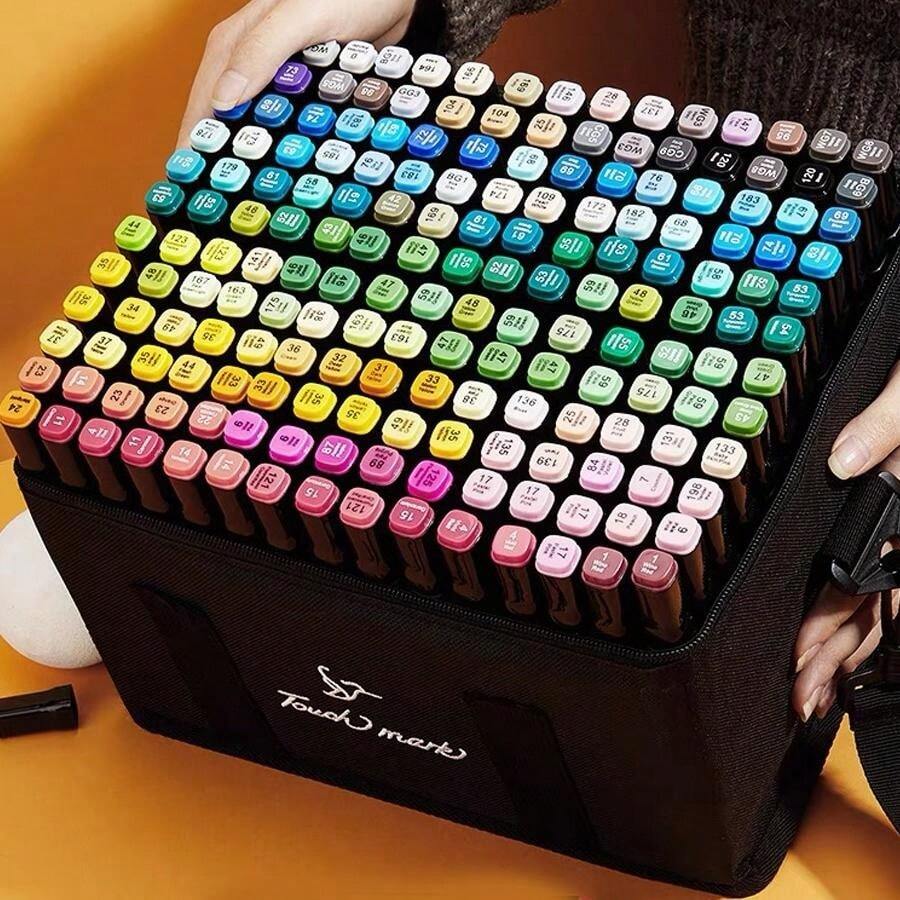 40 Colors Alcohol Markers Set Dual Tips Blender Art Markers For Drawing ...