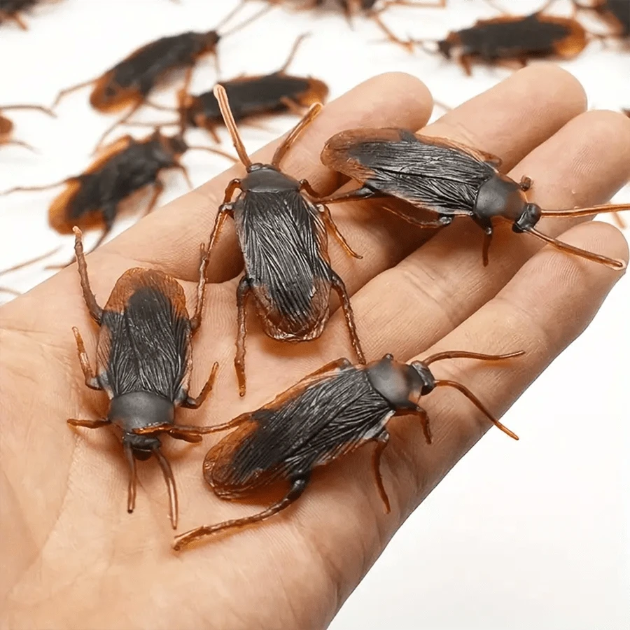 Ultimate Prank Kit - Hyper-Realistic Fake Cockroaches, Joke Toys For ...