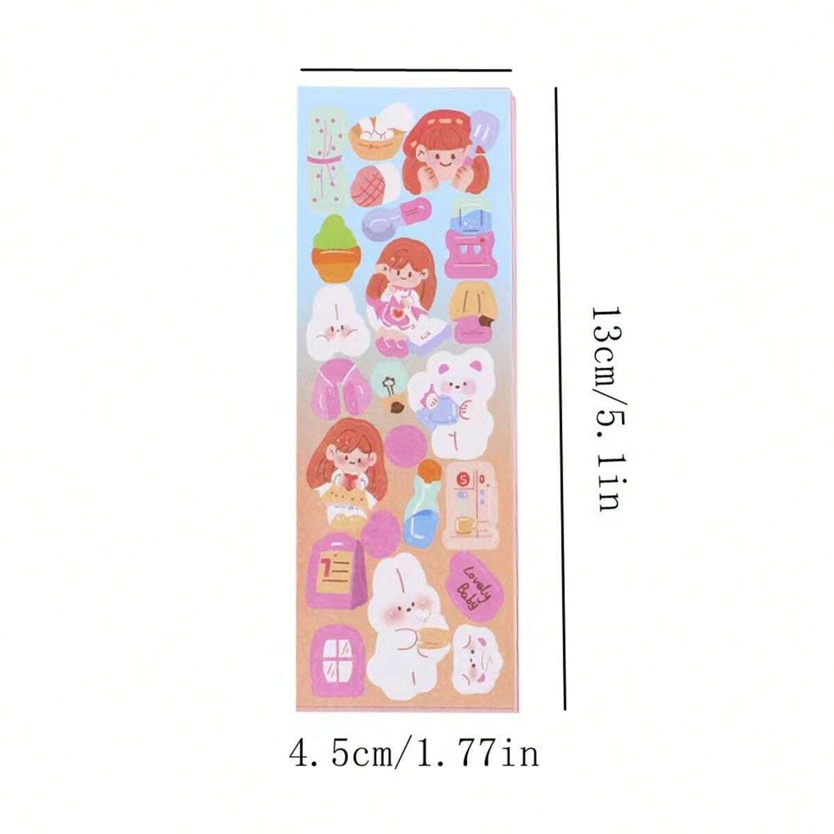 100pcs Cute Cartoon Gukka Stickers With Laser Effect, For DIY Ins ...