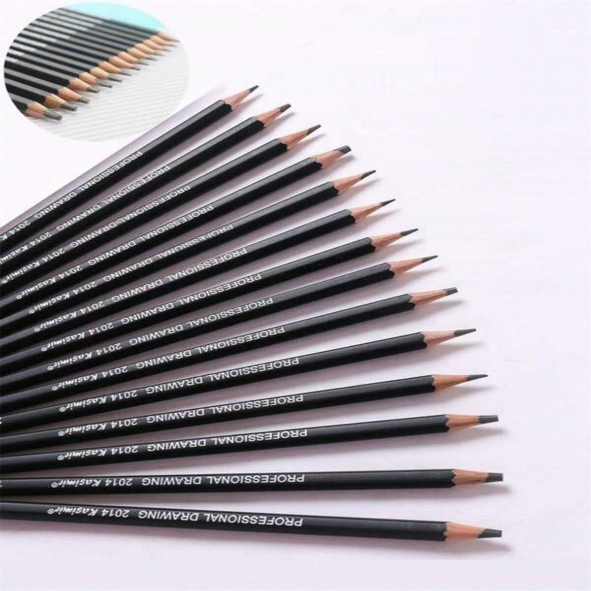 14pcs [4H-14B] Sketching Pen Set, Charcoal Sketching Painting Art ...