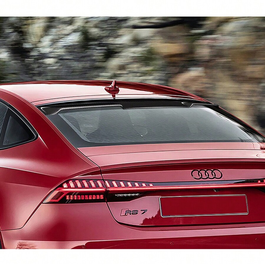 For 2019 - 2023 Audi A7 /S7 / RS7 Carbon Fiber Rear Roof Window Visor ...