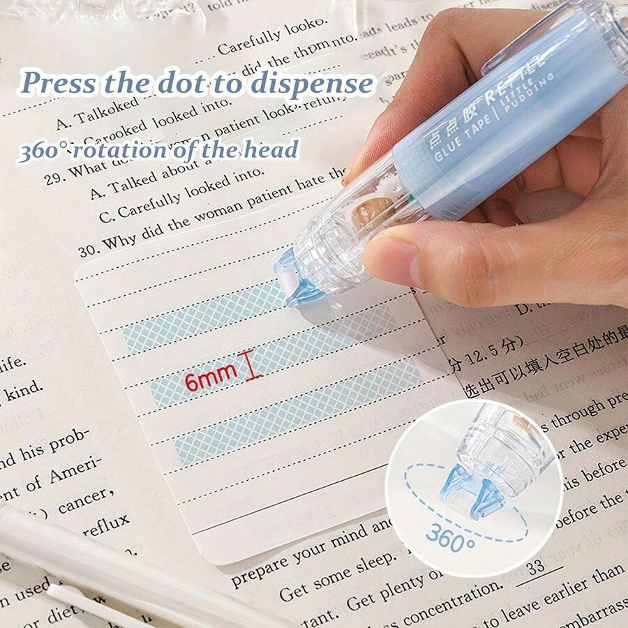 10 Pieces/Set Of Double-Sided Adhesive Tape+Refill Replacement ...