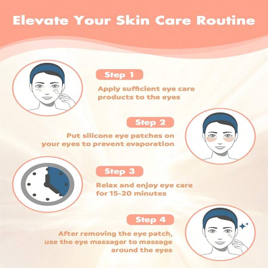 Eye Wrinkle Patches Under Eye Patches Silicone - 1 Pair Plump Fine ...