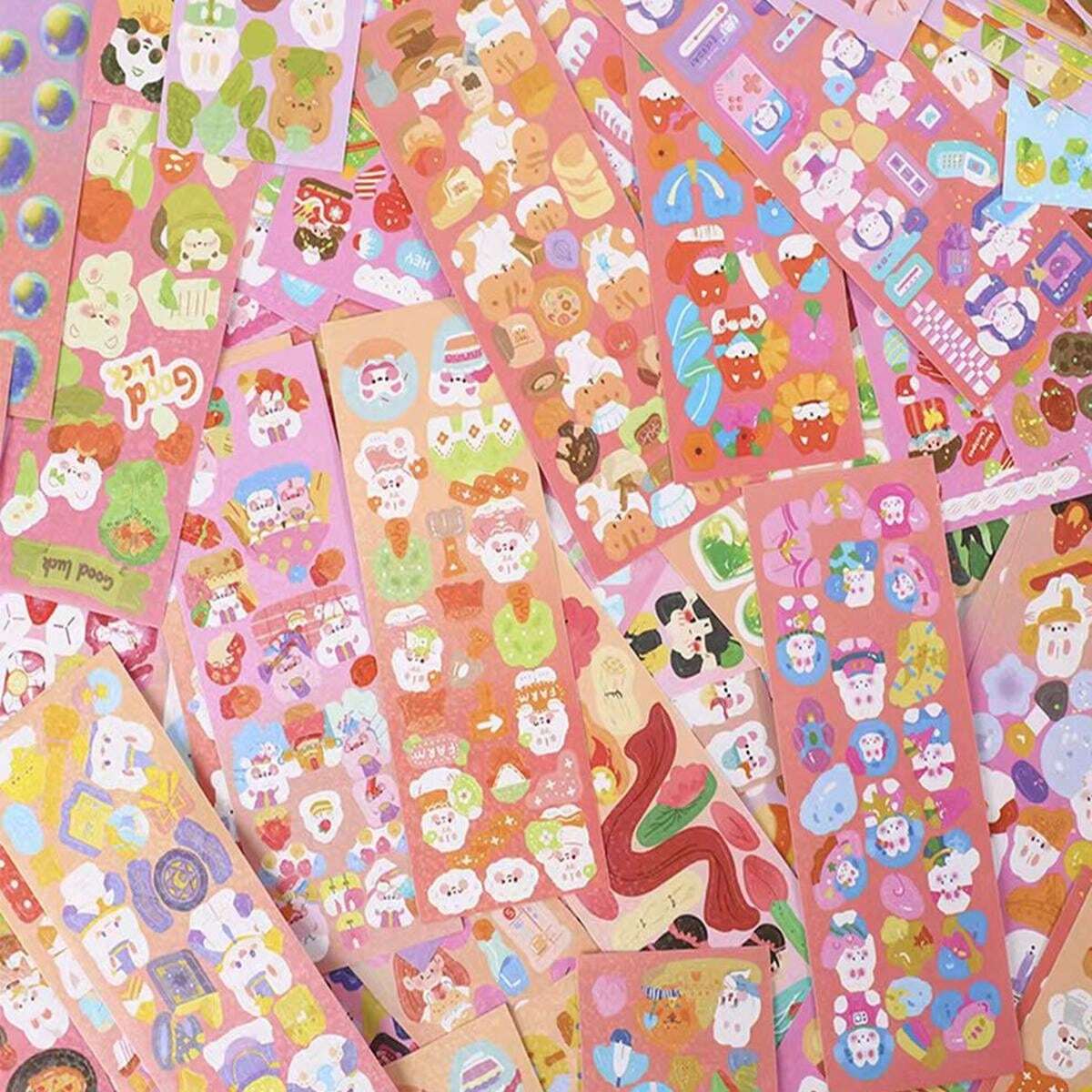100pcs Cute Cartoon Gukka Stickers With Laser Effect, For DIY Ins ...