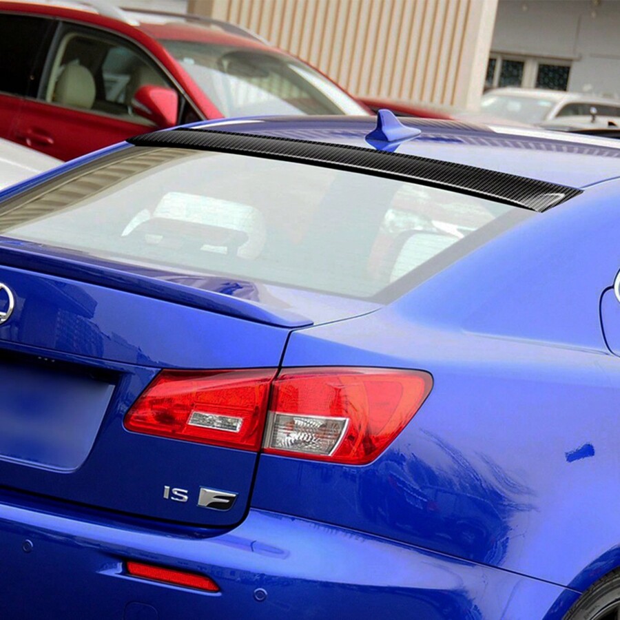 For 2006 - 2013 Lexus IS250 IS350 IS-F Carbon Fiber Rear Window Roof ...