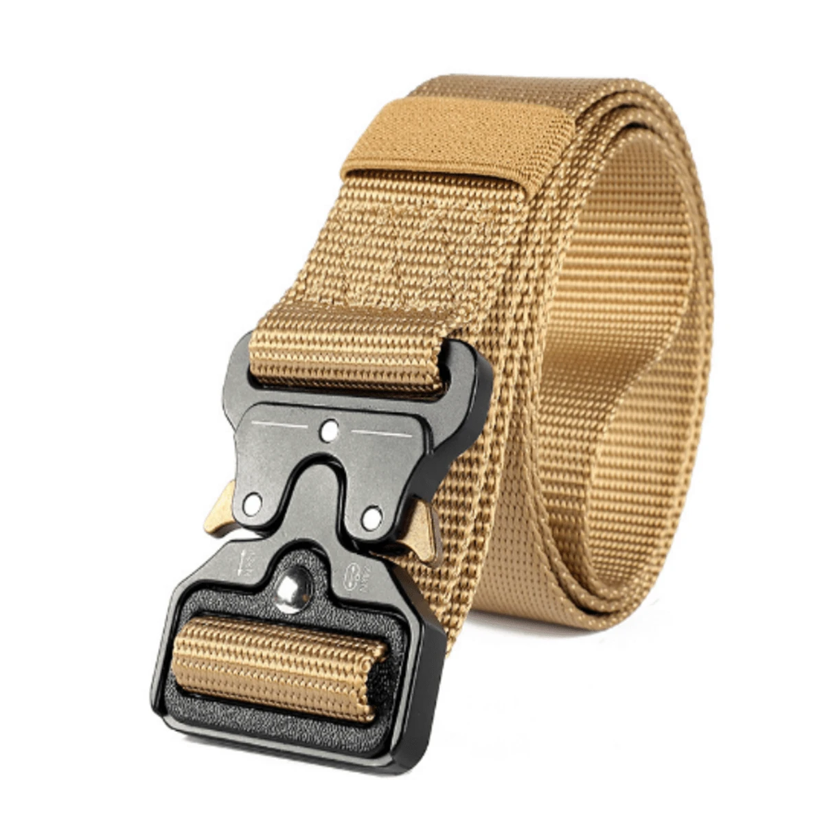 Men's Belt Q&Q ESSENTIALS Mens Tactical Belt Nylon Hunting Belts Hiking ...