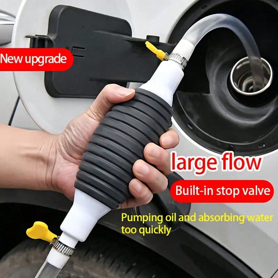 4-Piece Manual Fuel Pump Kit - High-Quality Primer, Durable Fuel Pump ...