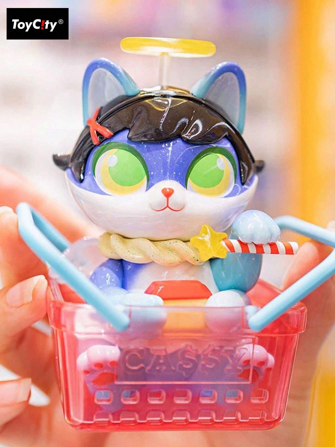 TOYCITY Cassy Cat 24 horas loja de conveniência caixa cega brinquedo ... TOYCITY Cassy Cat 24 horas loja de conveniência caixa cega brinquedo ...