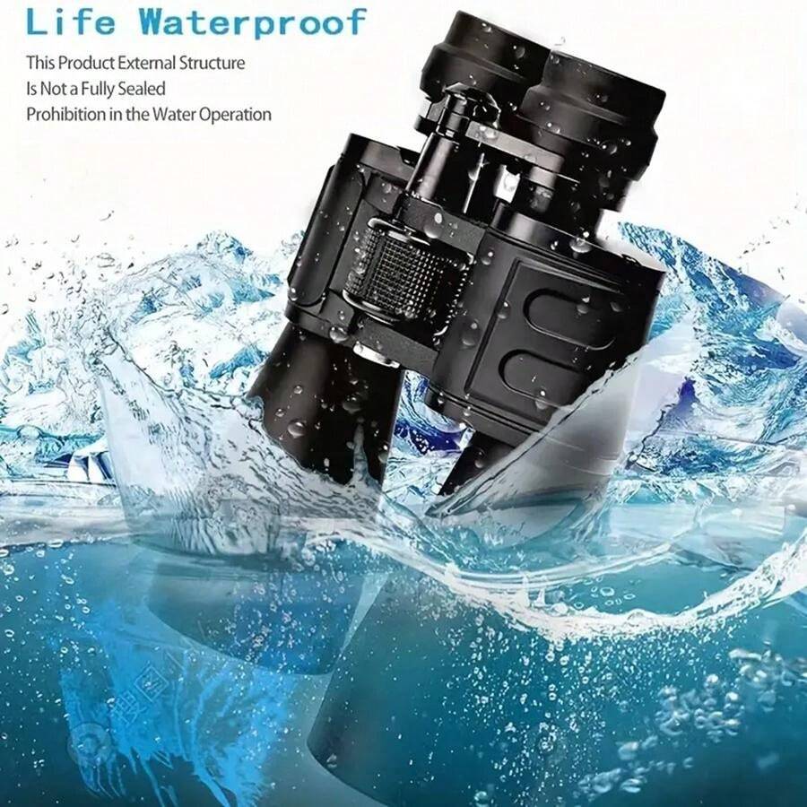 10-380x100 Powerful Binoculars Long Range Telescope Zoom HD BAK4 High Magnification Professional ...