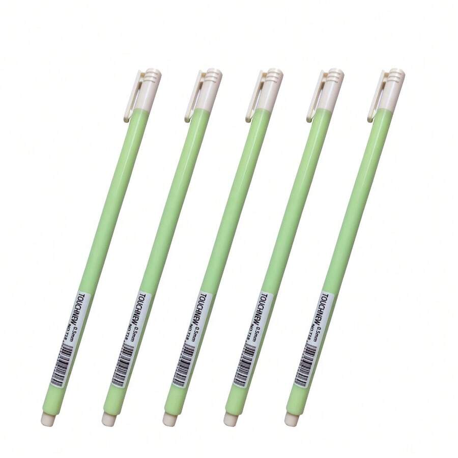 5pcs Blue TOUCNEW 0.5mm Single-Head Pin Pen For Signature Design ...