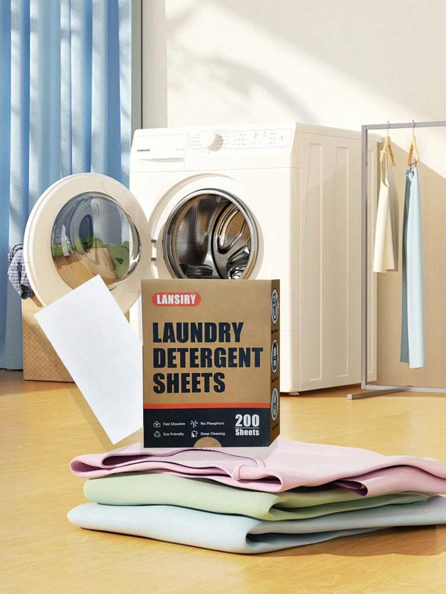 Deeply Cleansing Laundry Detergent, New Solid Laundry Sheets With ...
