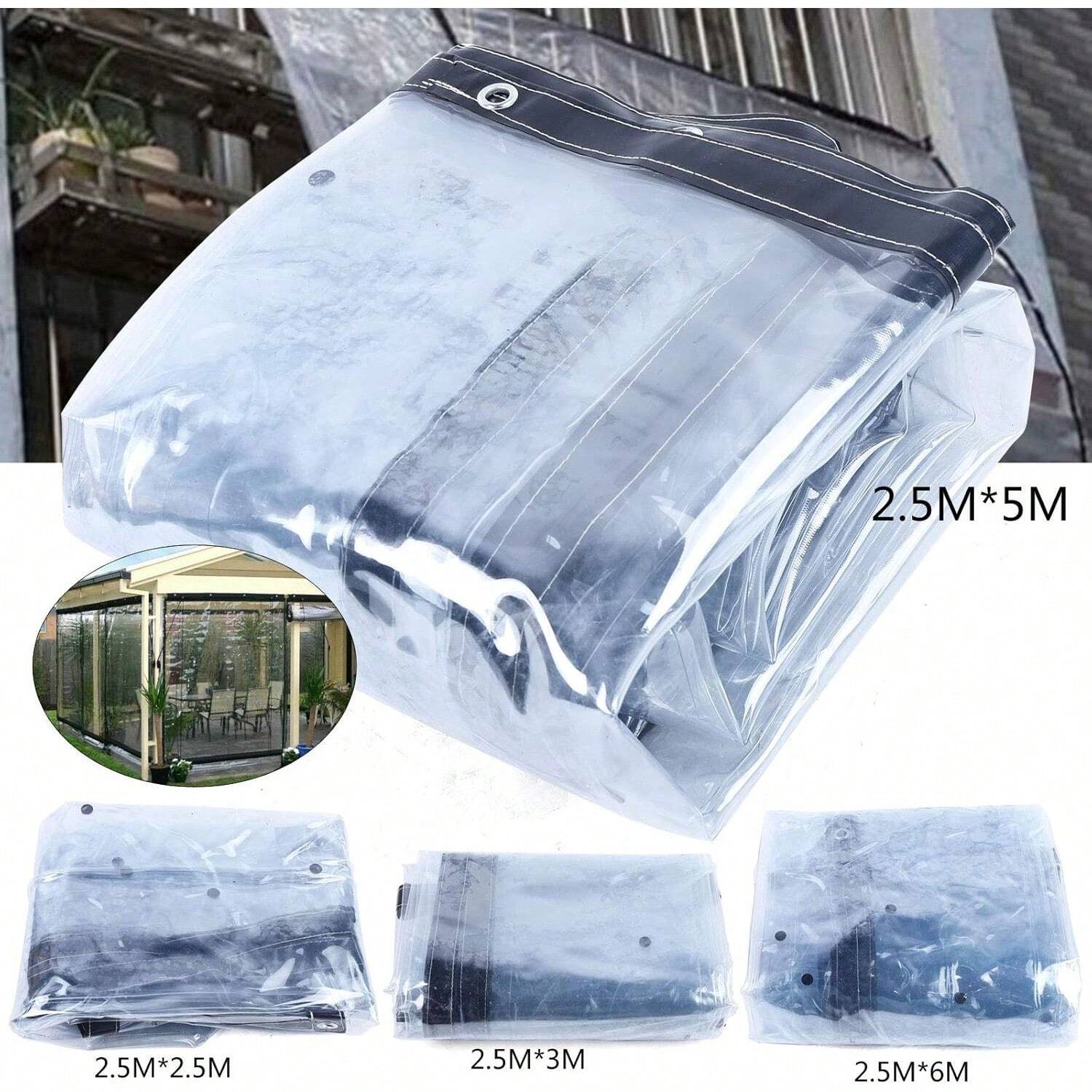 Commercial Grade Waterproof Clear Awning,Vinyl Clear Awning Canopy Roll ...