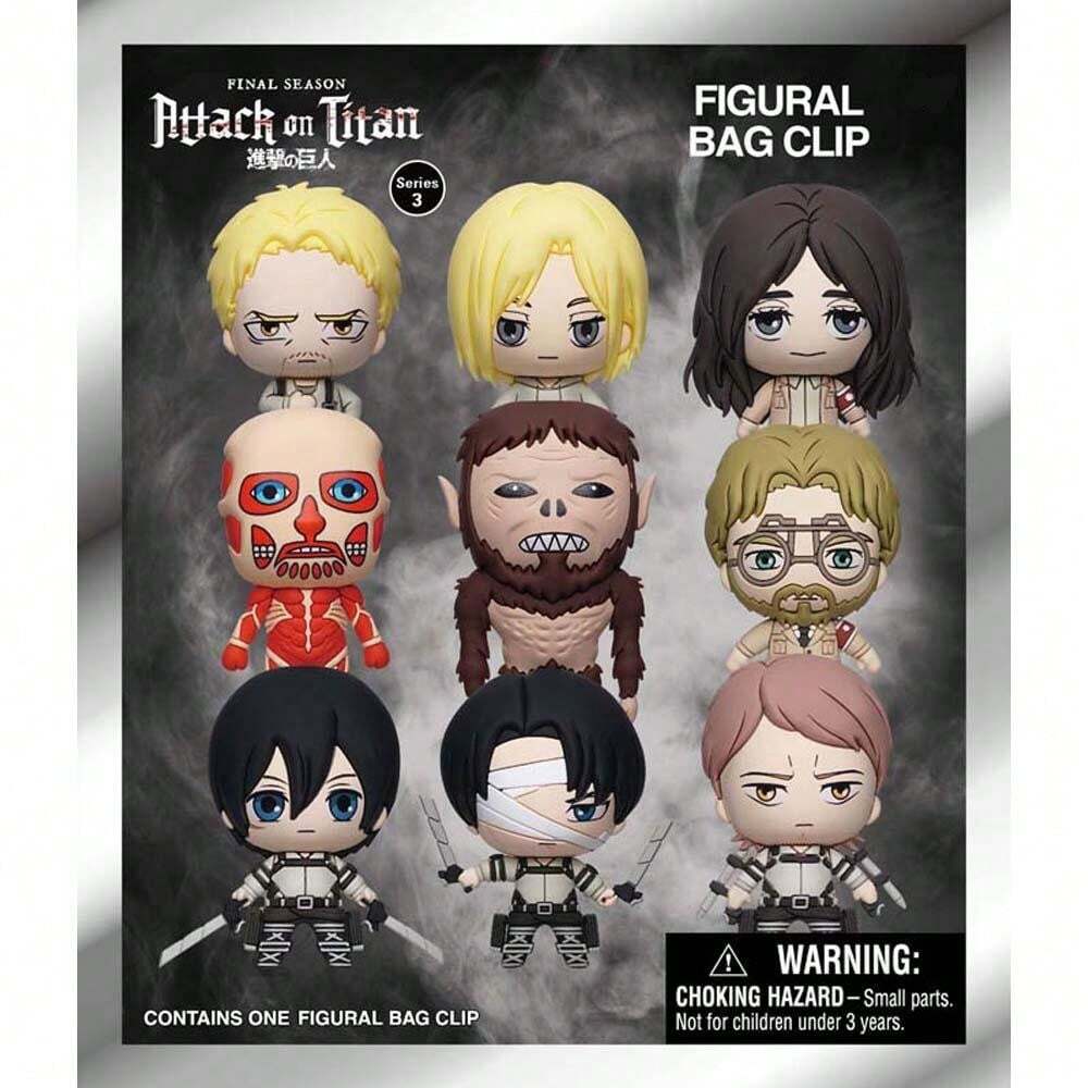 Ataque al Titán 3D Personajes de anime de dibujos animados Series 2 ...