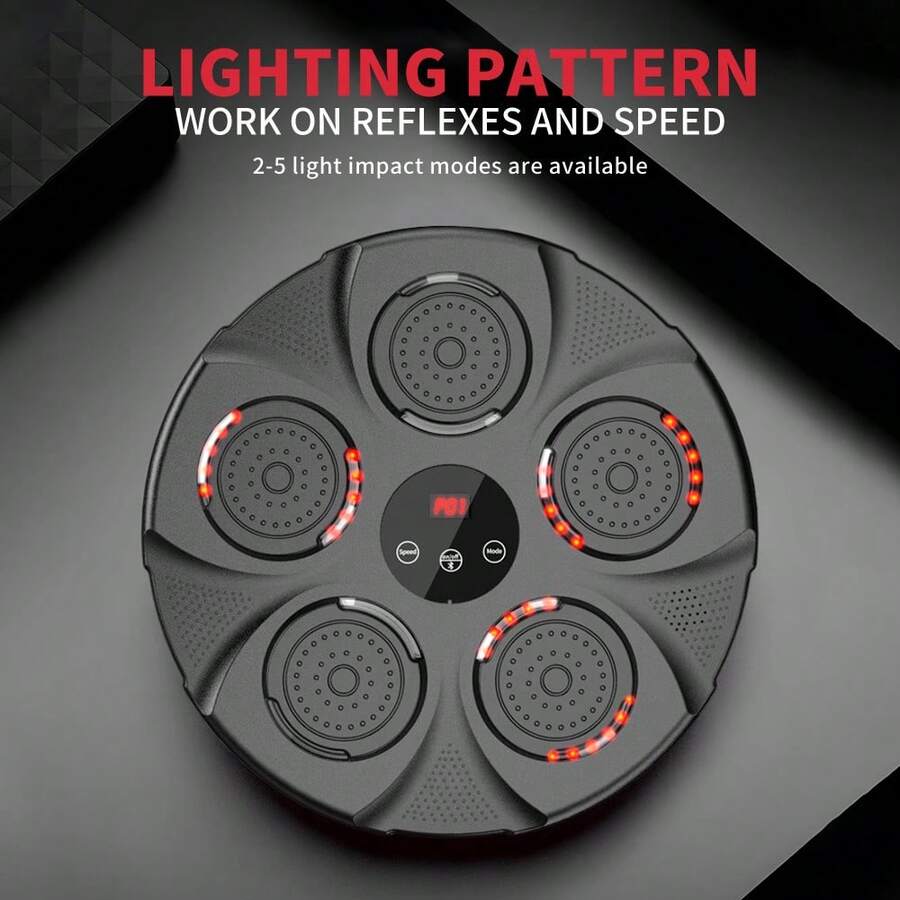 Smart Music Boxing Machine - Wall Mounted Music Punching Pad ...