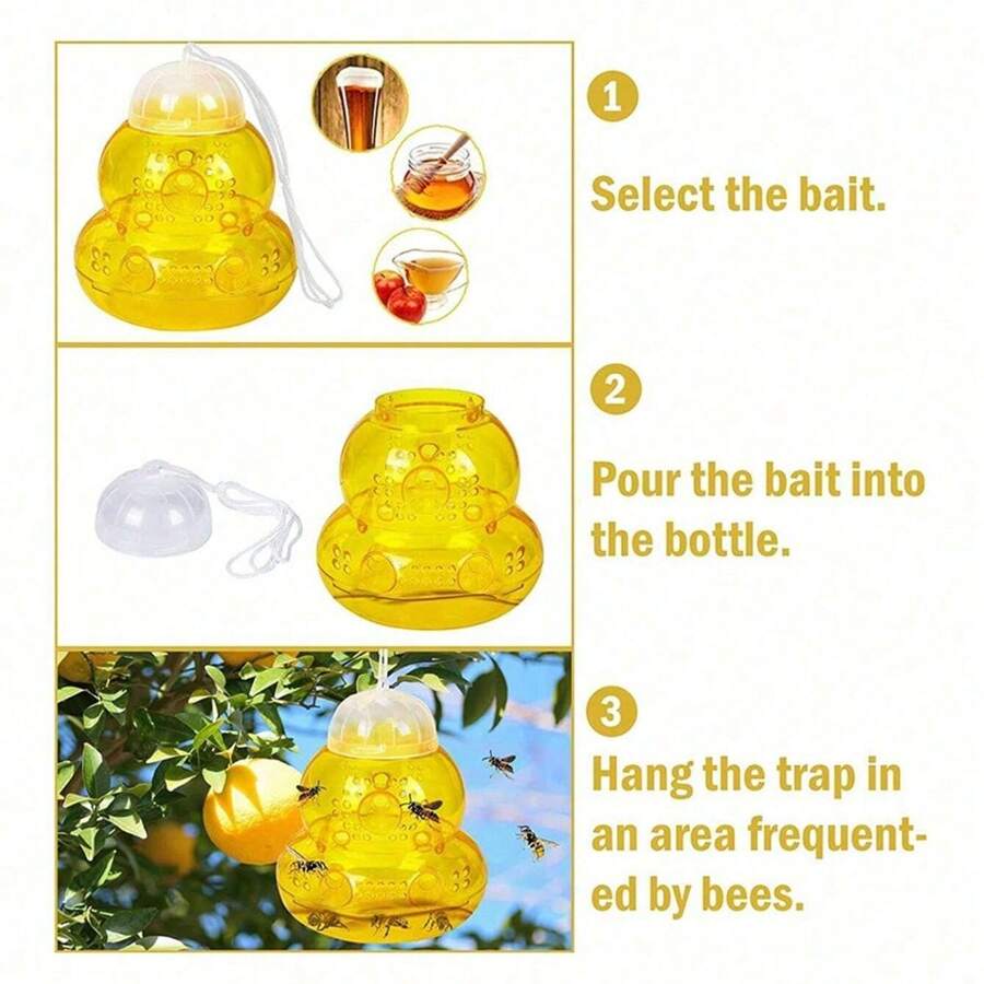 1pc Bee Trap Random Insect Trapping Tool For Wasp And Bee Hives. This ...