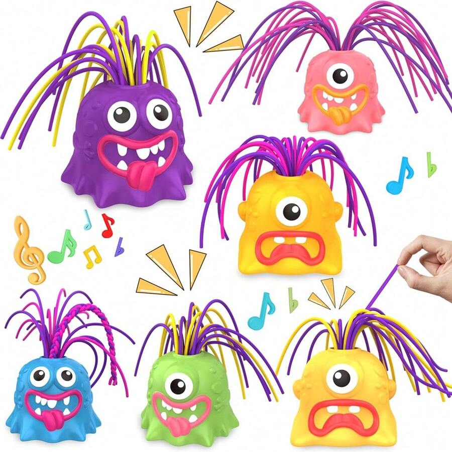 Fidget Monster Spielzeug, lustiges Ziehen von Haaren und Schreien ...