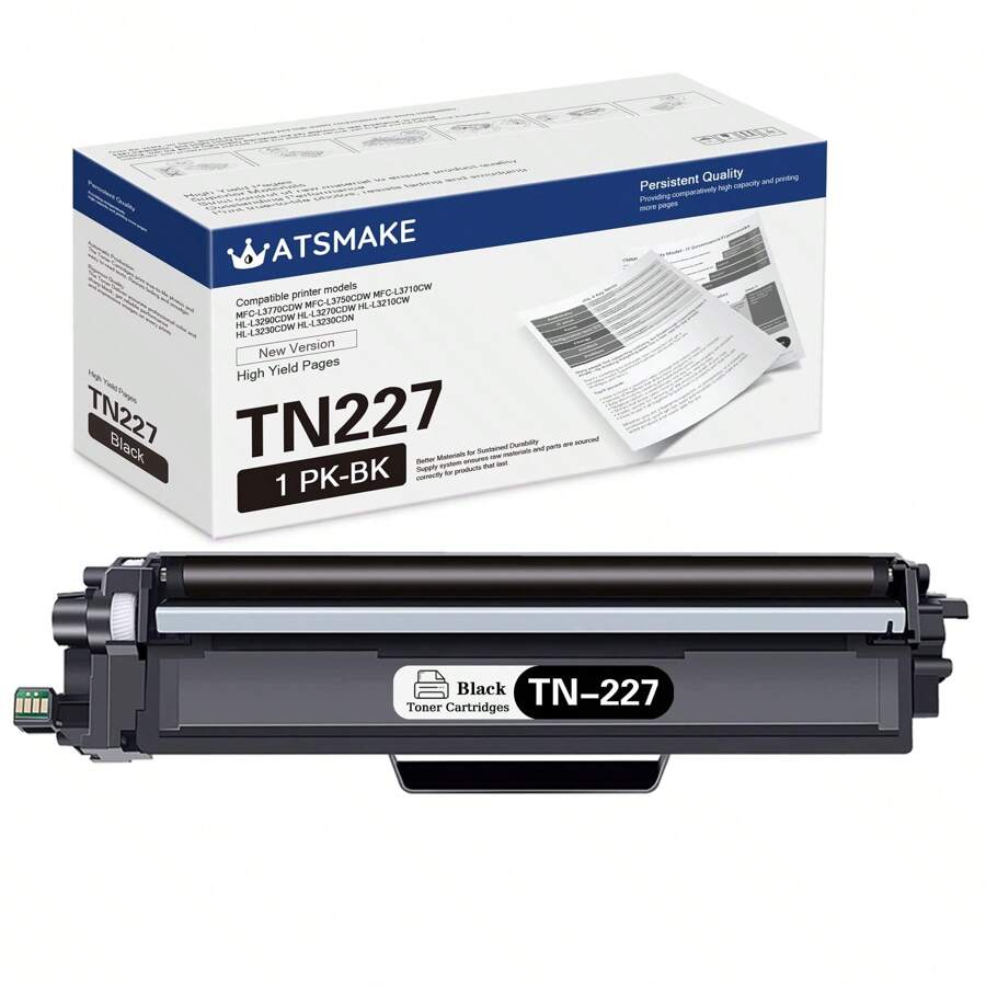 TN227 TN223 TN227bk Toner Cartridge Compatible For Brother TN227 TN223 ...