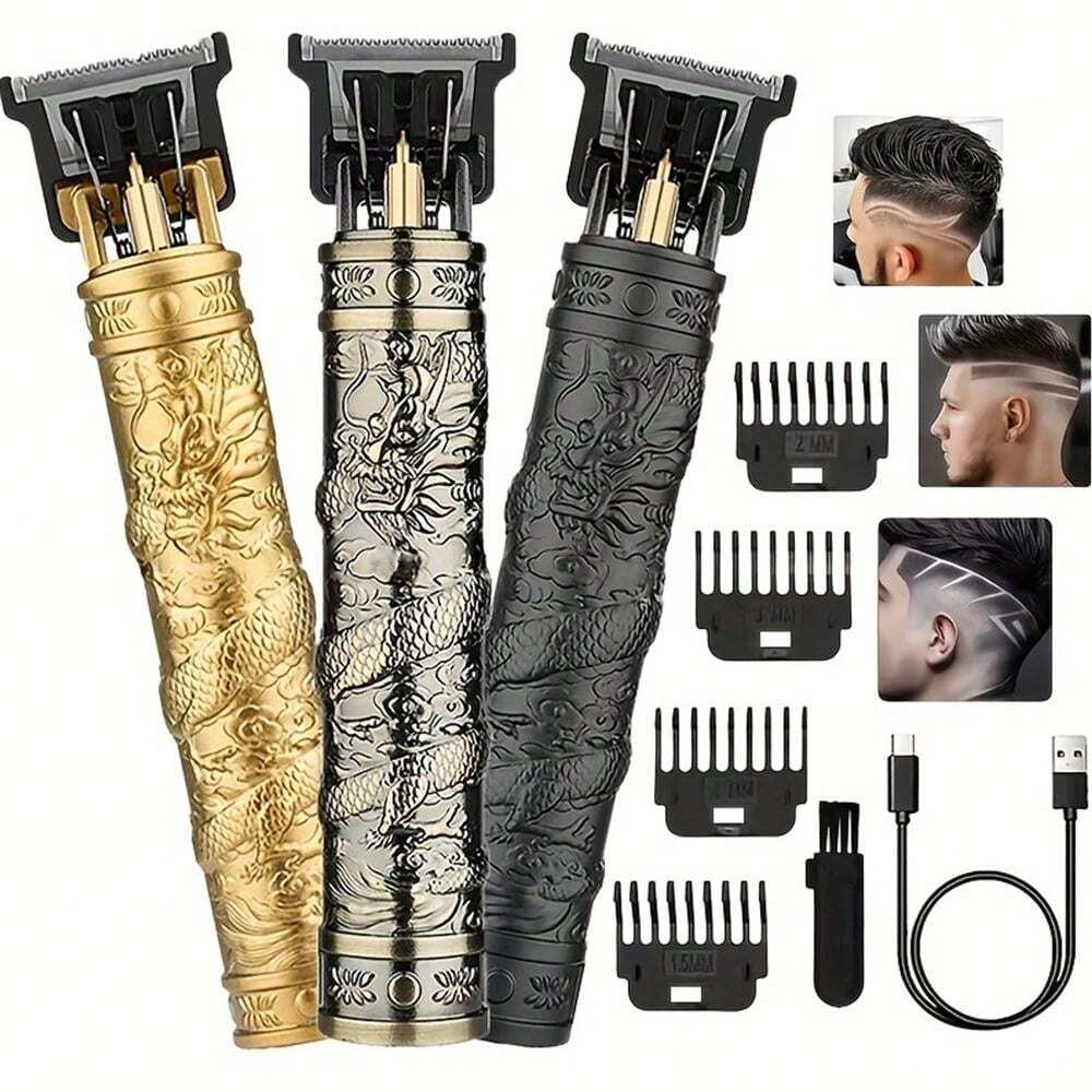 Hair Clipper - Rechargeable Cordless Trimmer For Mens Grooming ...