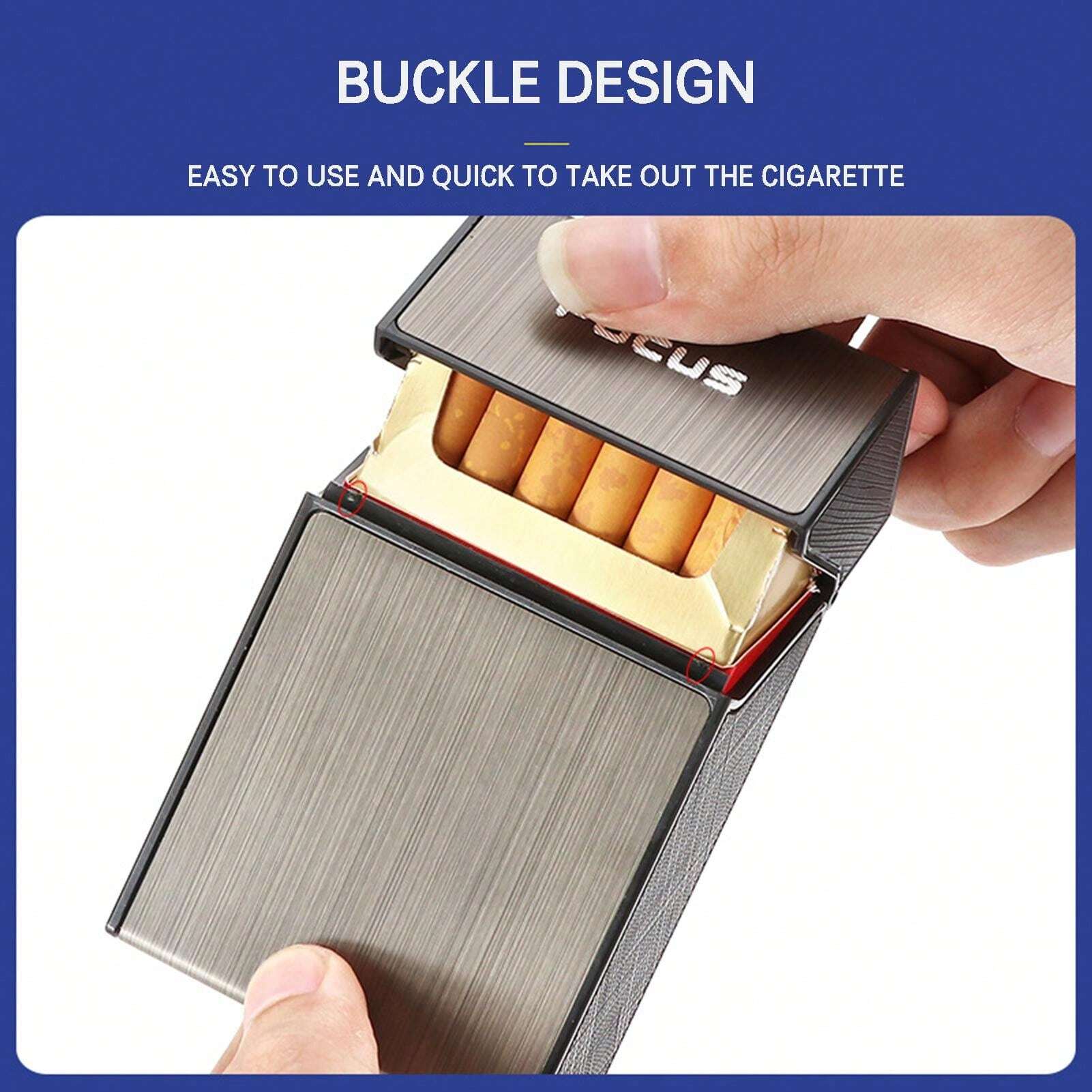 One Piece Can Store 20 Metal Cigarette Boxes, Portable, Pressure ...