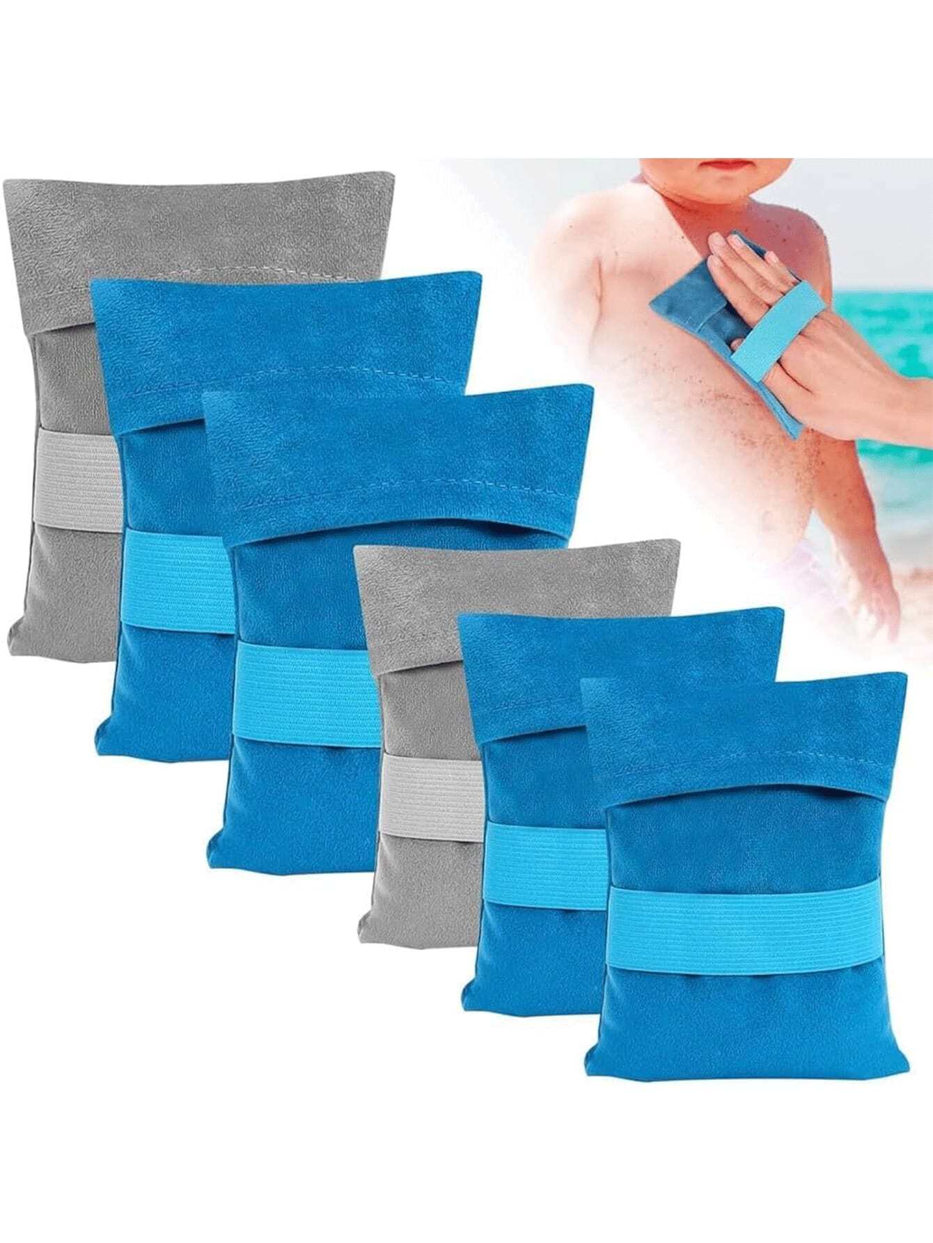 1 Sand Removal Glove Beach Sand Remover Sand Removal Bag Easily Removes ...