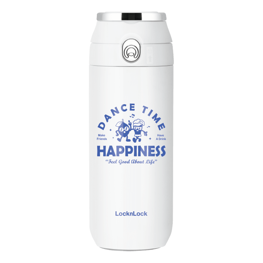 LOCK&LOCK 316 Stainless Steel Thermos Flask With Pull Ring Lid, Shaped Like A Pull-Tab Can | SHEIN