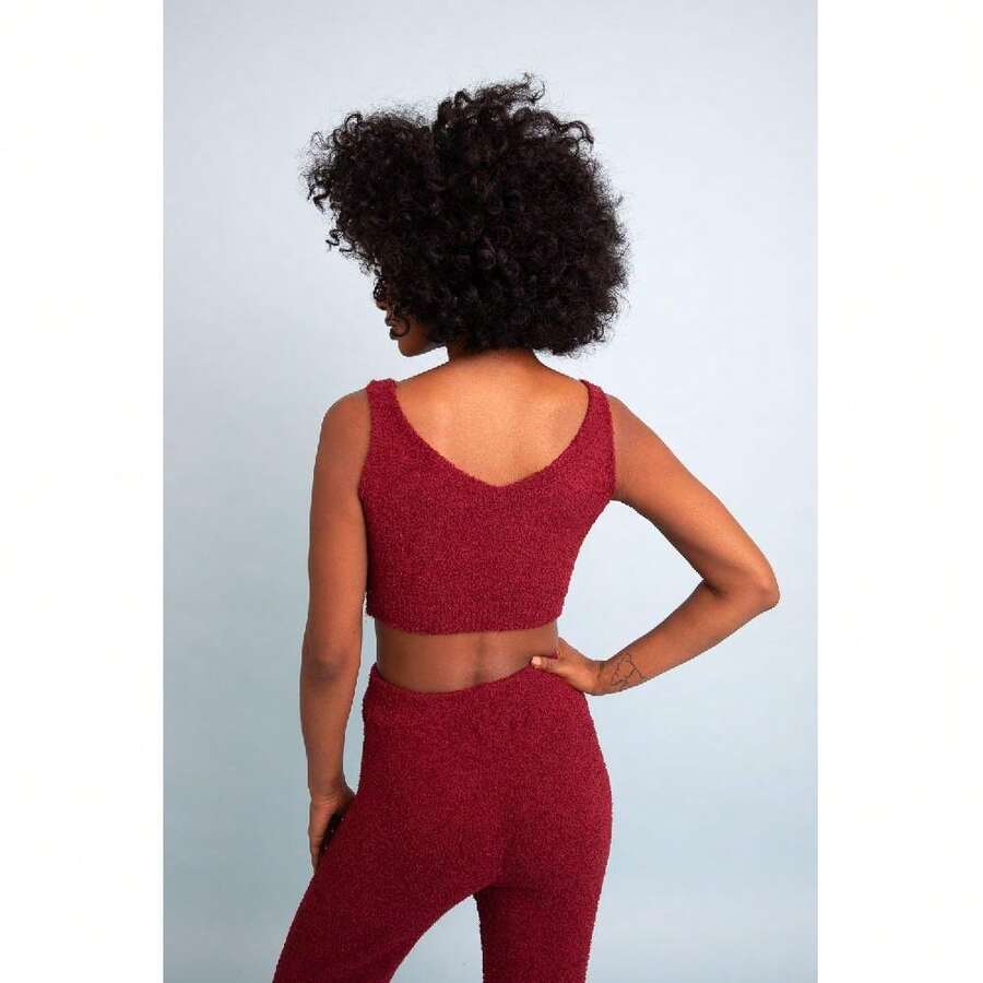 Cuddle Season Boucle Soft Brami | SHEIN USA