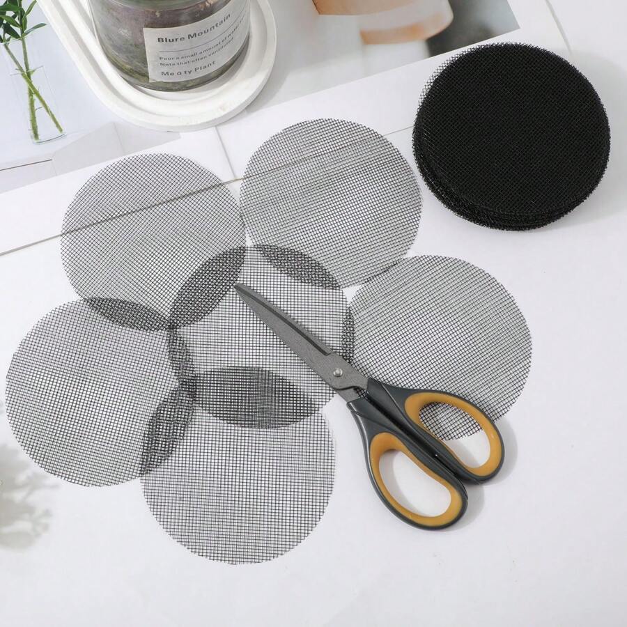 40 pezzi Rete di drenaggio Pad di messa a terra con fori per vasi da ...