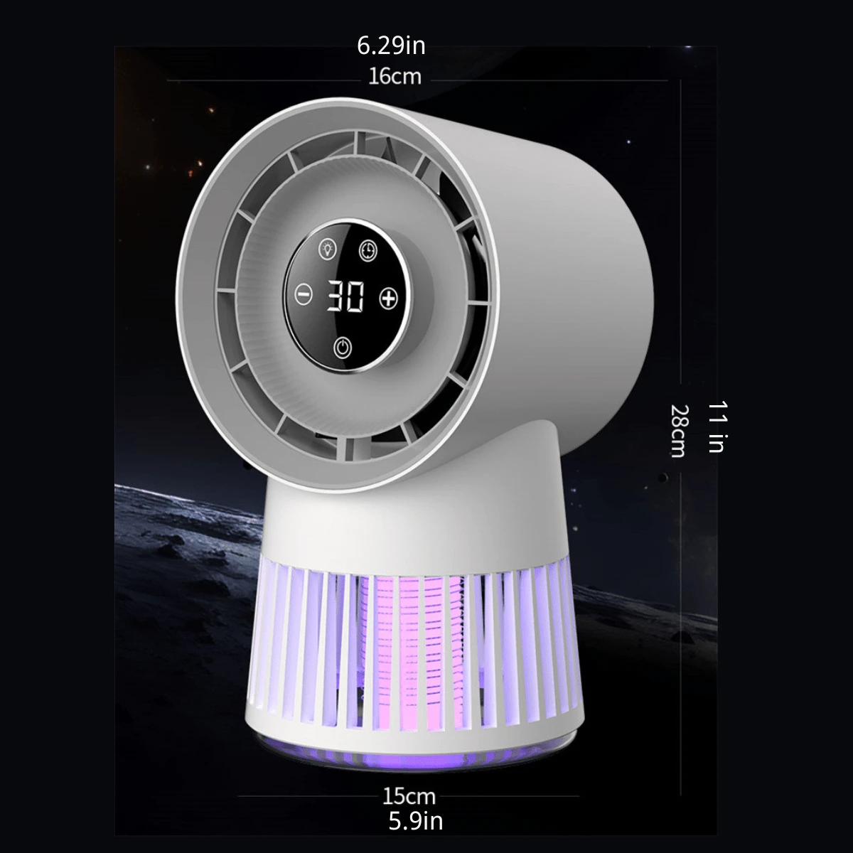 Creative 2-In-1 Mosquito Mini Desk Fan,USB Charging Fan, Electric ...