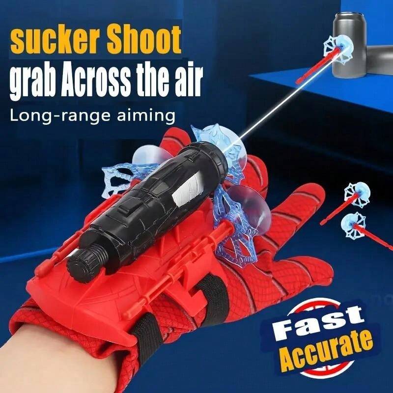 2024 New Upgraded 1set Spider Web Blaster, Spider Hero Slinger Shoots ...