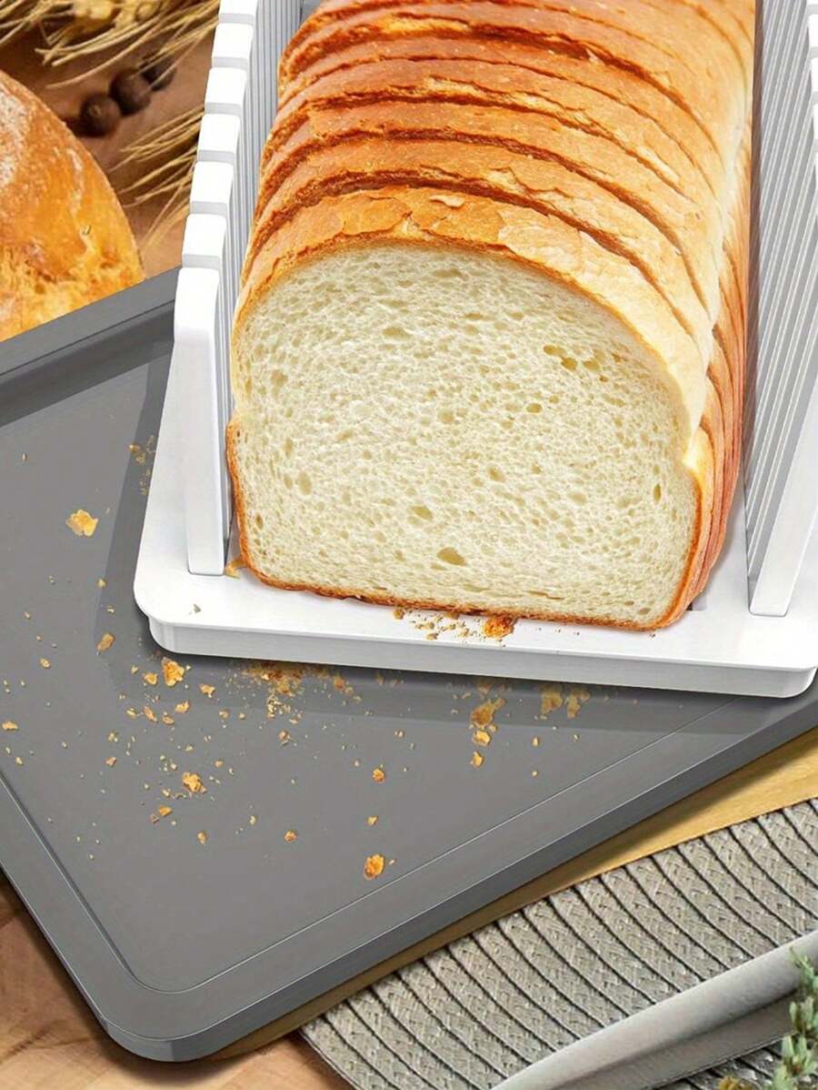 New Upgraded Adjustable Bread Slicer With Foldable Portable Design ...