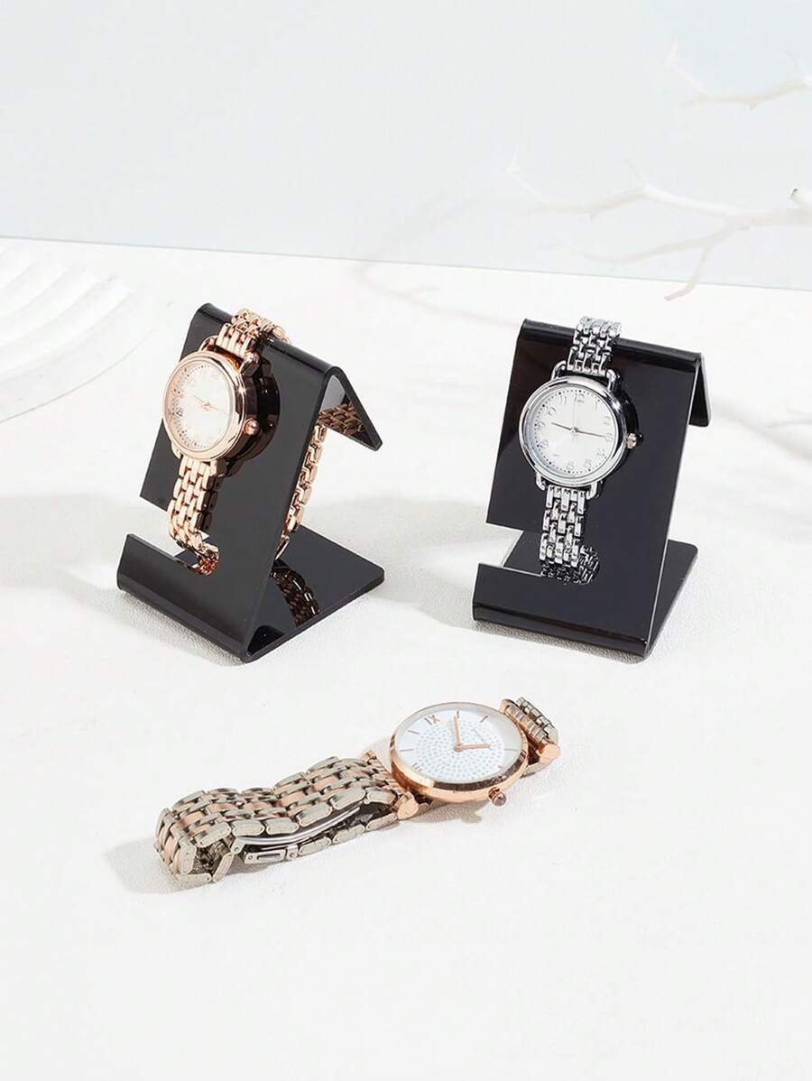 Clear Acrylic Watch Display Stand Jewelry Watch Display Rack Watch ...