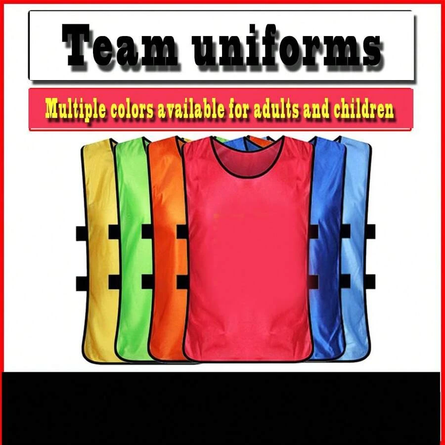 Solid Color Outdoor Vest For Football Training And Matches, Suitable ...