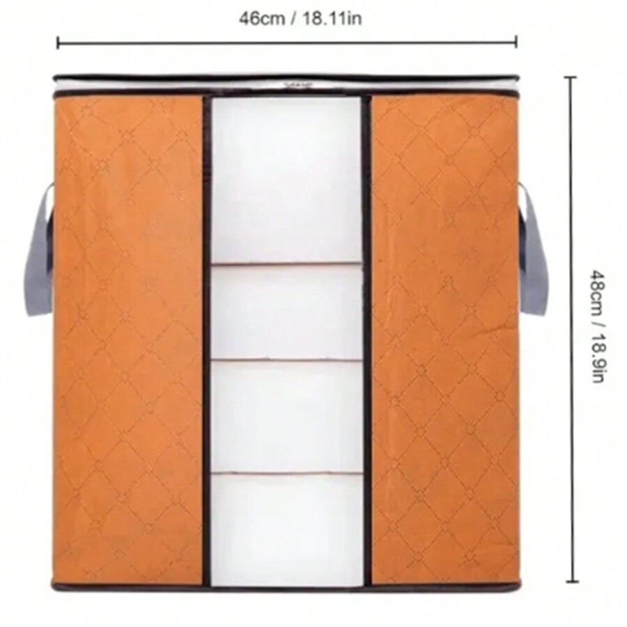 Quilt Storage Bag Transparent Visible Non-Woven Fabric Clothes ...