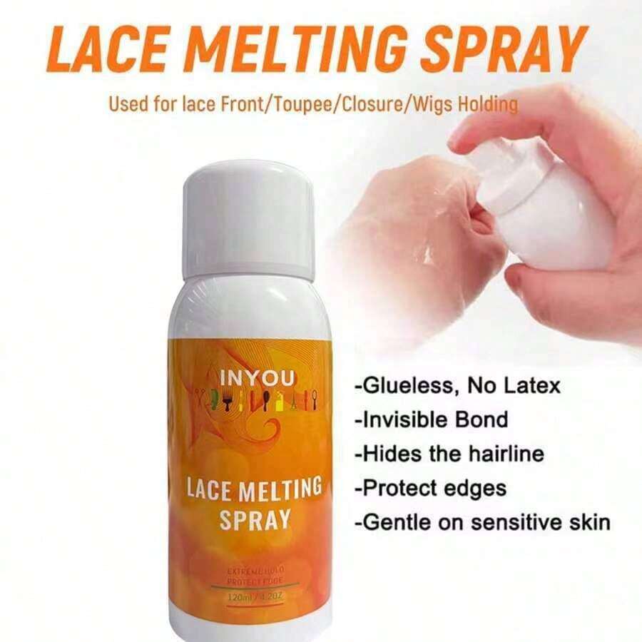 Lace Melting And Holding Spray Glue-Less Hair Adhesive For Wigs, Extra ...