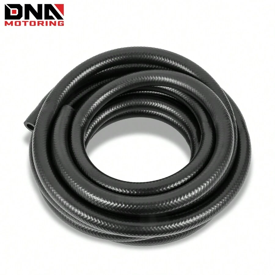 Universal Nitrile Butadiene Rubber NBR Oil Fuel Line Hose 5AN 10FT 5/16 ...