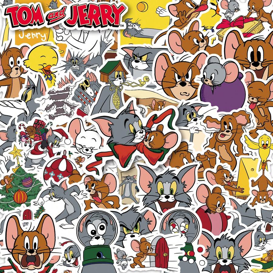 50PCS Warner Bros. Officially Licensed Cute Animel Stickers, Aesthetic ...