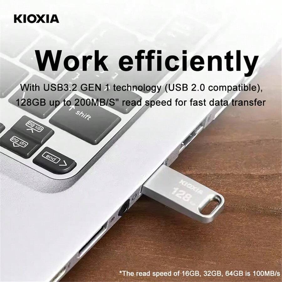 KIOXIA-TransMemory USB Flash Drive, Caneta Memory Stick, Anteriormente ...