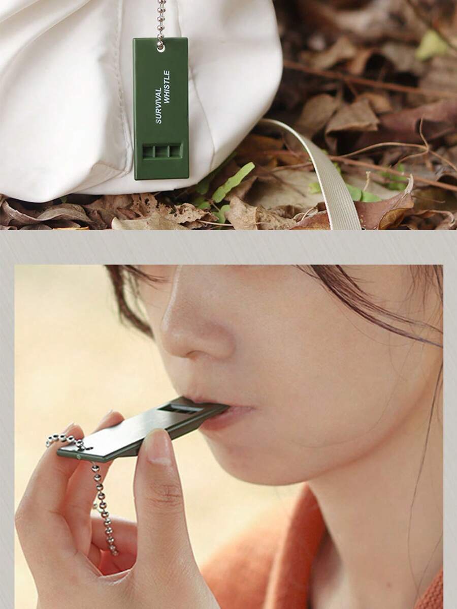 5pcs Outdoor Survival Whistle, Lifesaving Whistle, Emergency Whistle ...
