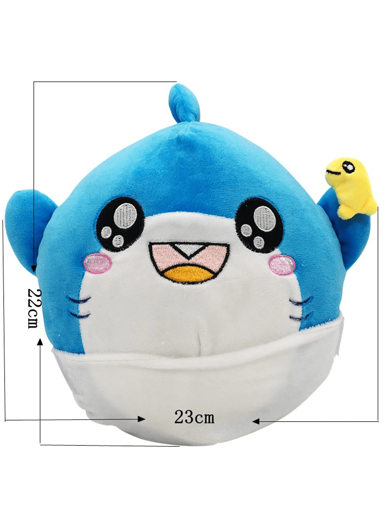 New Plush Toy Doll Series Milk Tree Barrel Shark Stuffed Animal | SHEIN