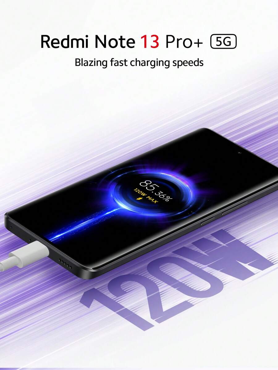 Xiaomi Mi Redmi Note 13 Pro Plus 5G Versão Global Smartphone 8GB+256GB Câmera Ultra-Clear de ...