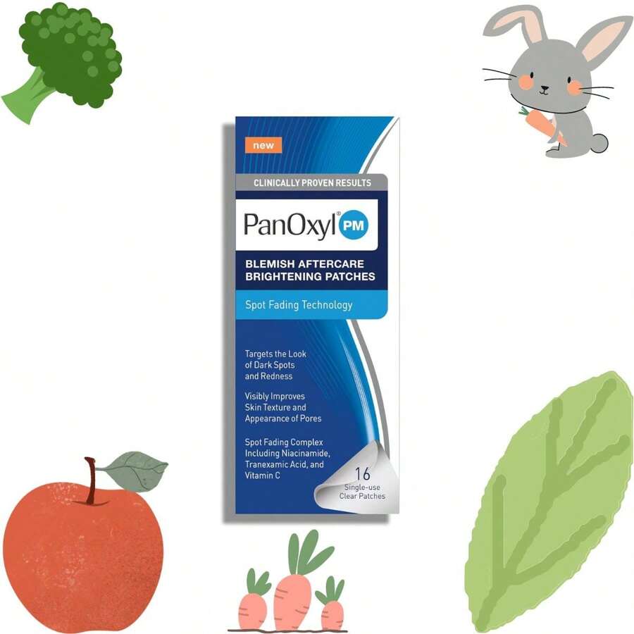 PanOxyl Blemish Brightening Patches 16 Pieces, Dermatologist ...