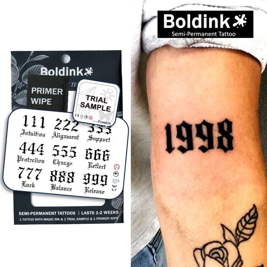 1 Kit Revolutionary Technology Tattoos, Semi-Permanent Tattoos, Bold ...