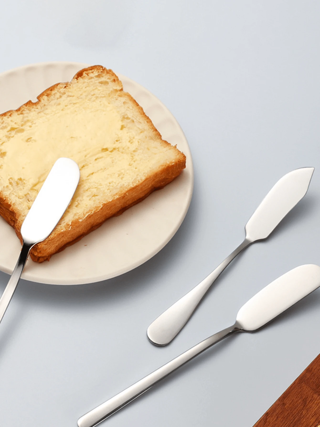 Stainless Steel Butter Knife, Cheese Spreader, Jam Spreader, Kitchen ...