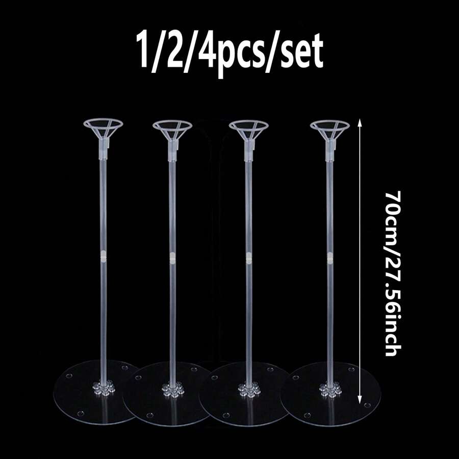 Balloon Table Float Balloon Sticks With Base Balloon Stands For Table ...