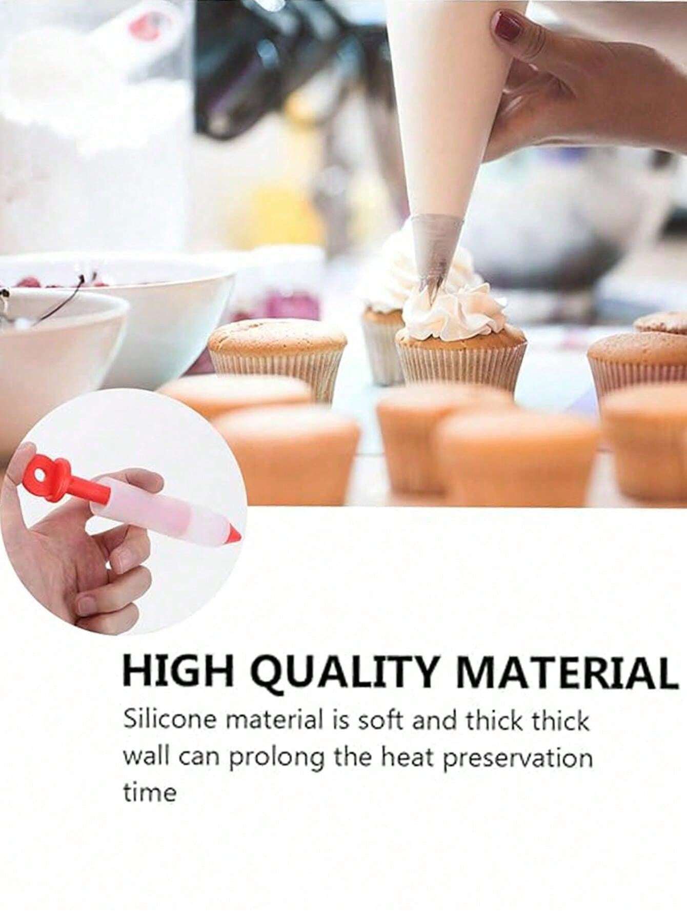 1pc Combo / Silicone Piping Pen, Chocolate Sauce Cream Gun, DIY Cake ...