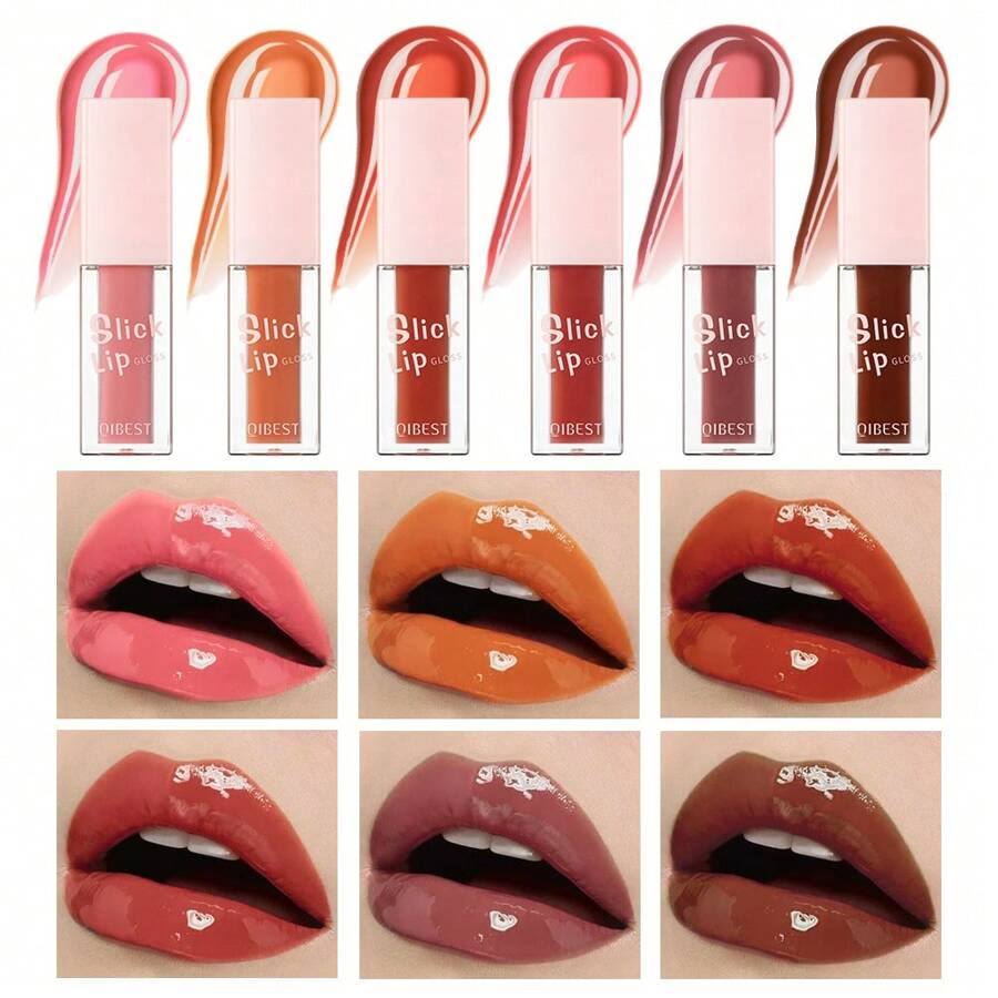 Brilho labial Pouty, hidratante, de longa duração, com efeito de ...