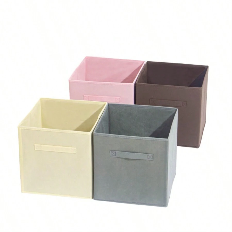 Non-Woven Storage Box Open Storage Box Without Lid Double Handle ...
